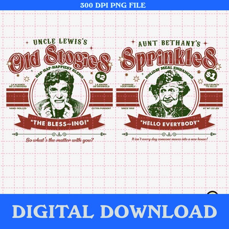 Uncle Lewis National Lampoon's Christmas Png, Aunt Bethany Xmas Png ...