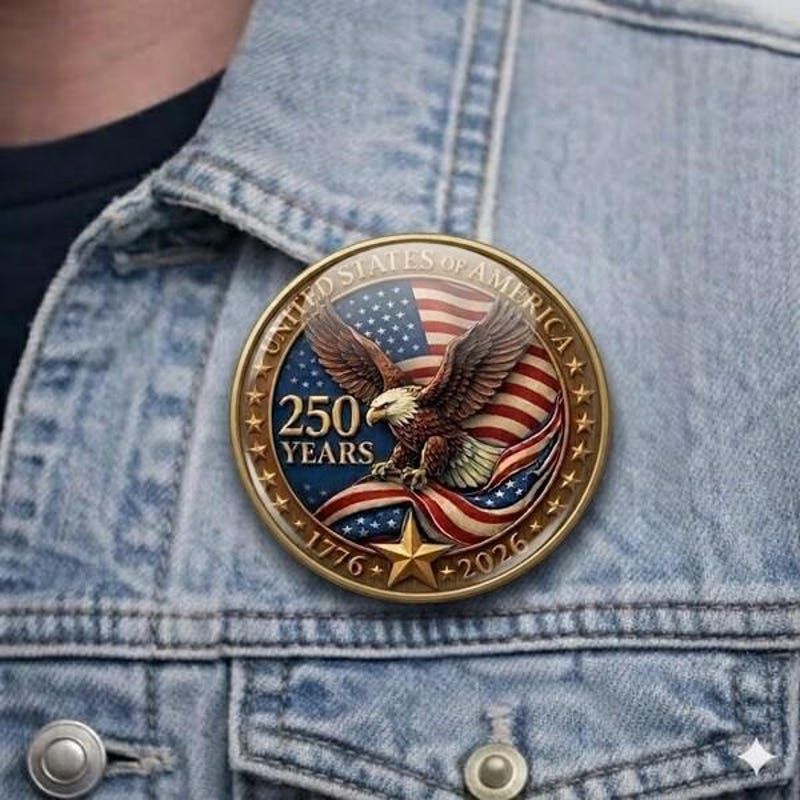 250th Anniversary Pin - Etsy