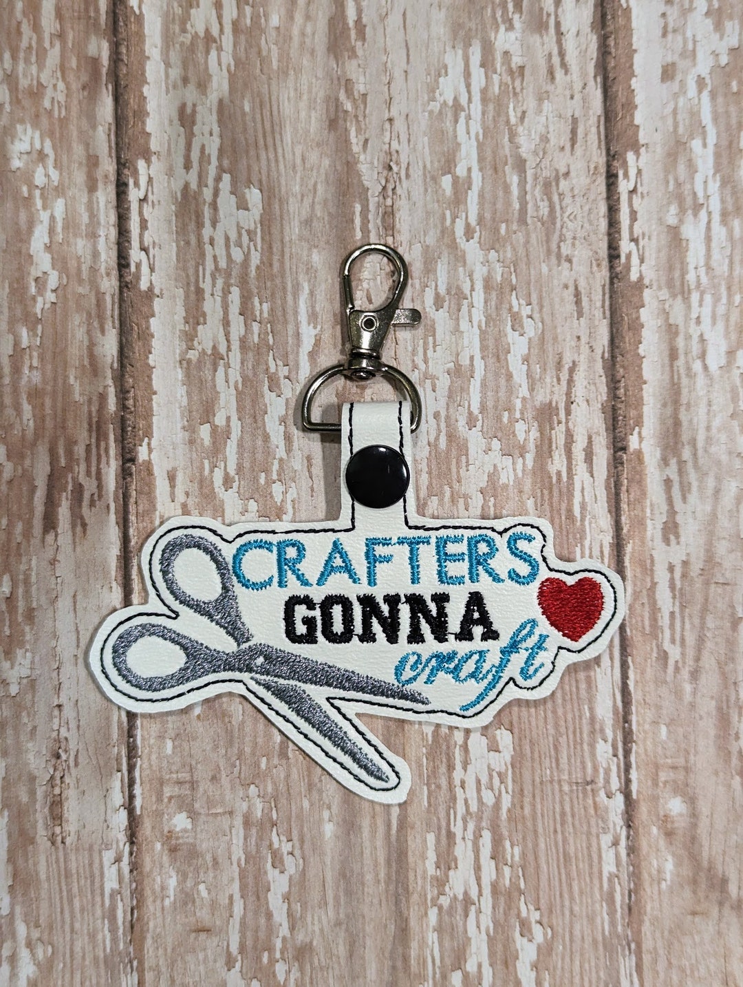Crafter Keychain Crafters Gonna Craft Key Chain Free Shipping DIY Diva ...