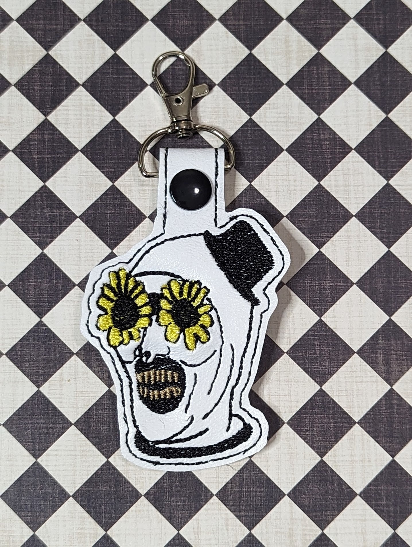 Terrifier Keychain Art the Clown Killer Clown Key Chain Slasher Film ...