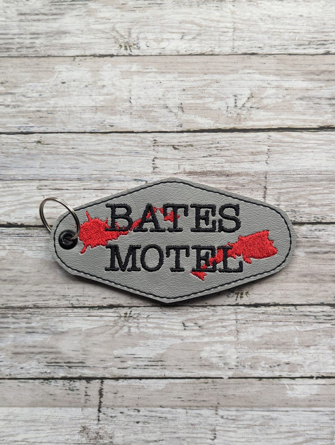 Bates Motel Hotel Key Key Chain Psycho Movie Horror Movie Embroidered ...