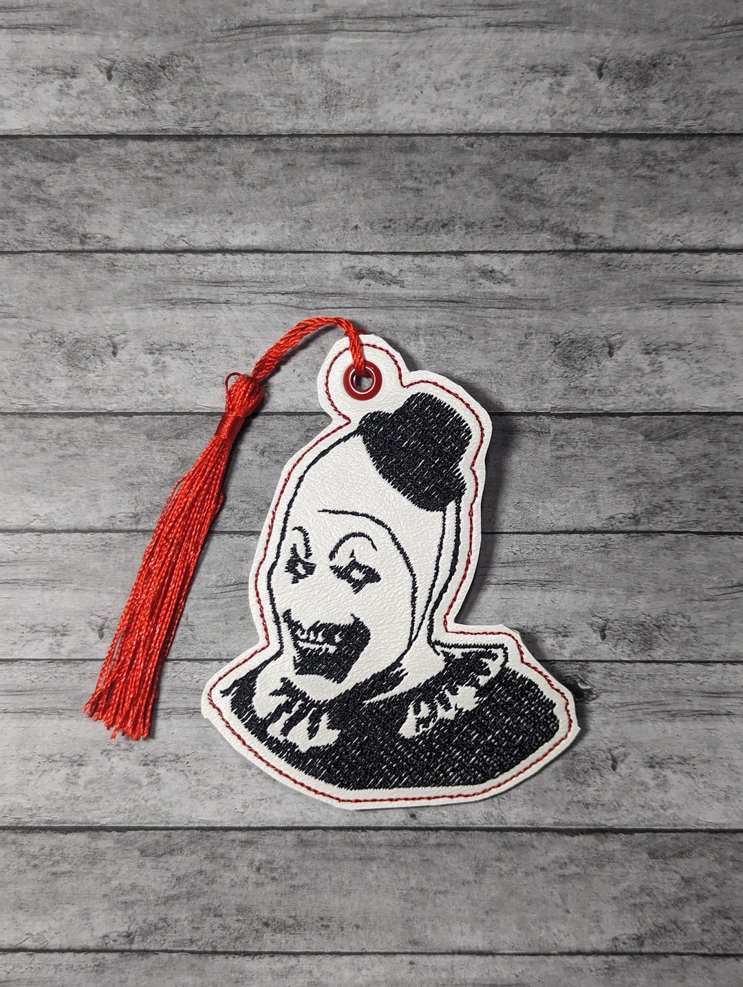 Art the Clown Bookmark Free Shipping Terrifier Bookmark Killer Creepy ...
