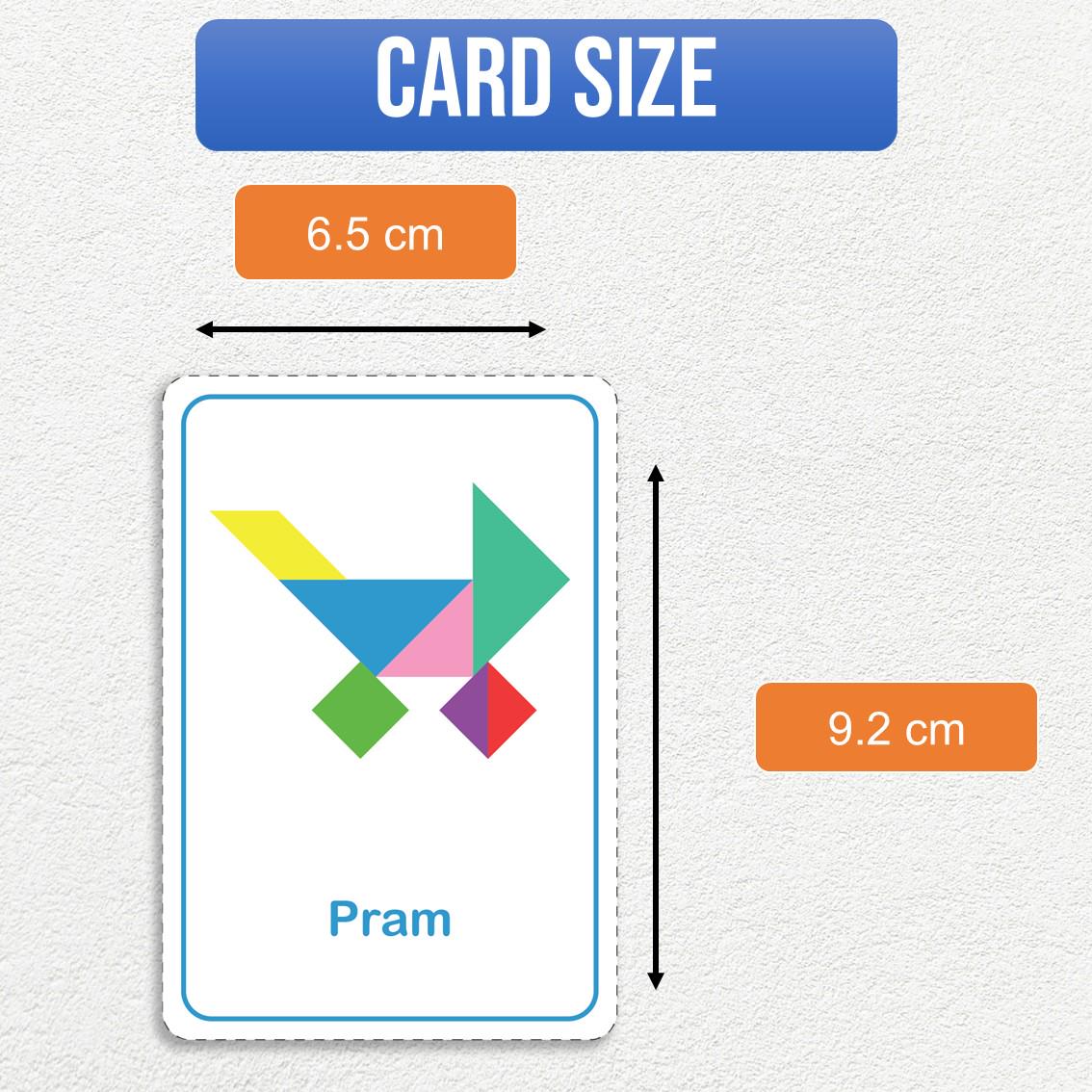 Printable Tangram Puzzle Cards – STEM Brain Game (digital Download) - Etsy