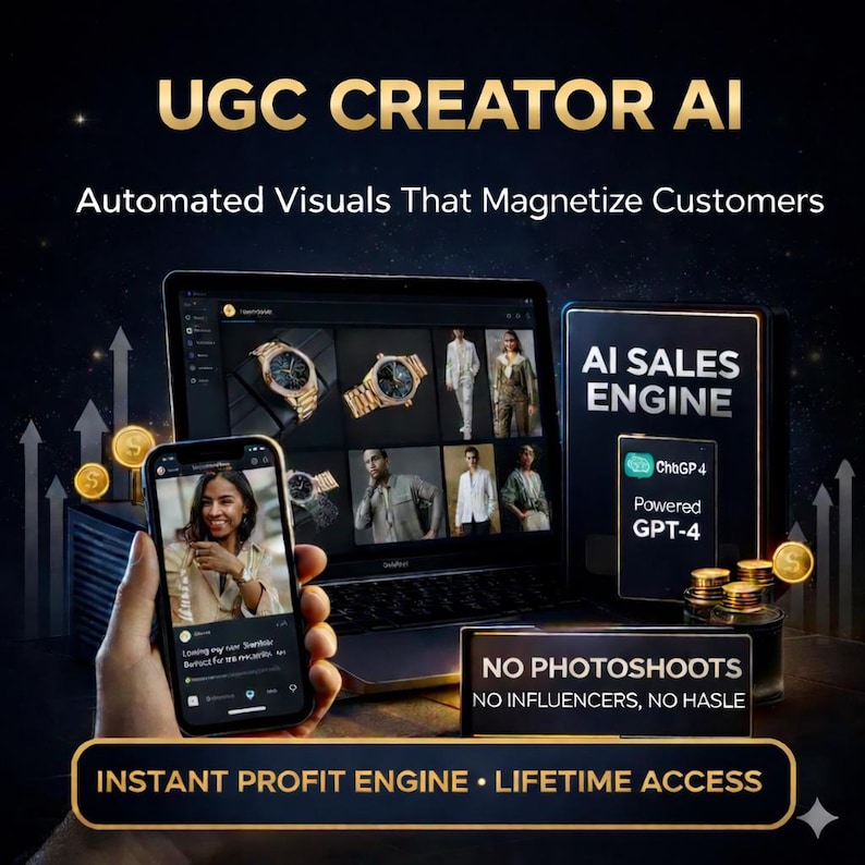 AI UGC Image & Video Generator for High-converting Product Content - Etsy