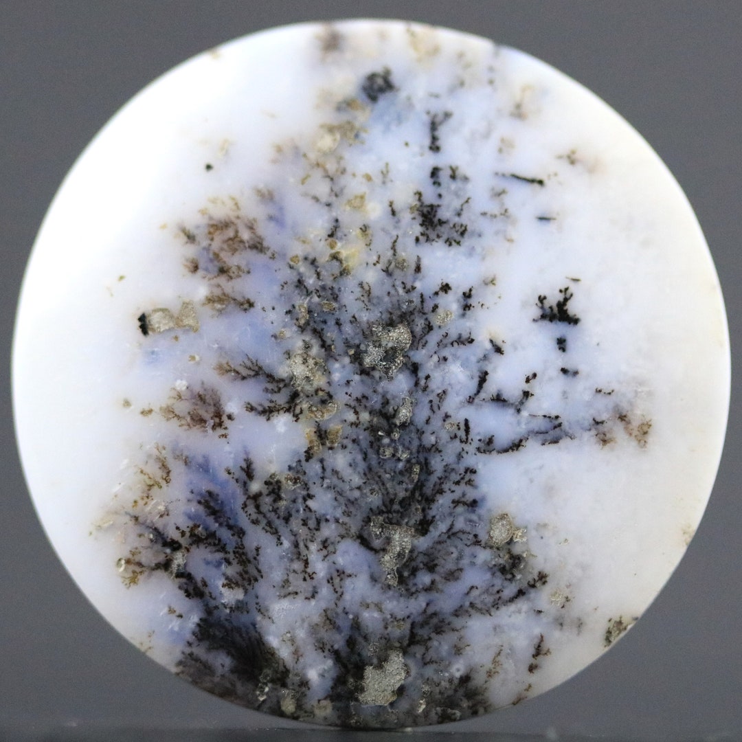 Dendritic Agate Merlinite Stone of Grounding and Connections Round ...
