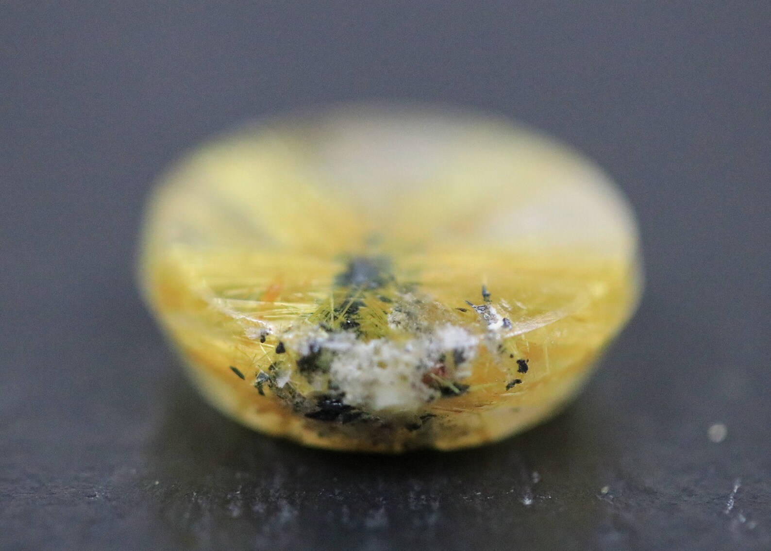 Full Gold Star Quartz Rutile Venus Hair Golden Rutilated Quartz Round ...