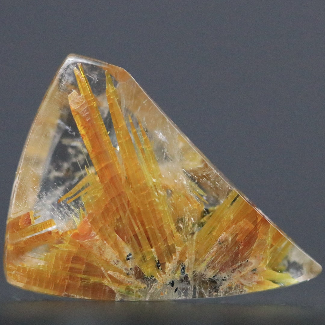 Gold Star Venus Hair Rutile Quartz Fine Gemstone Healing Crystal ...