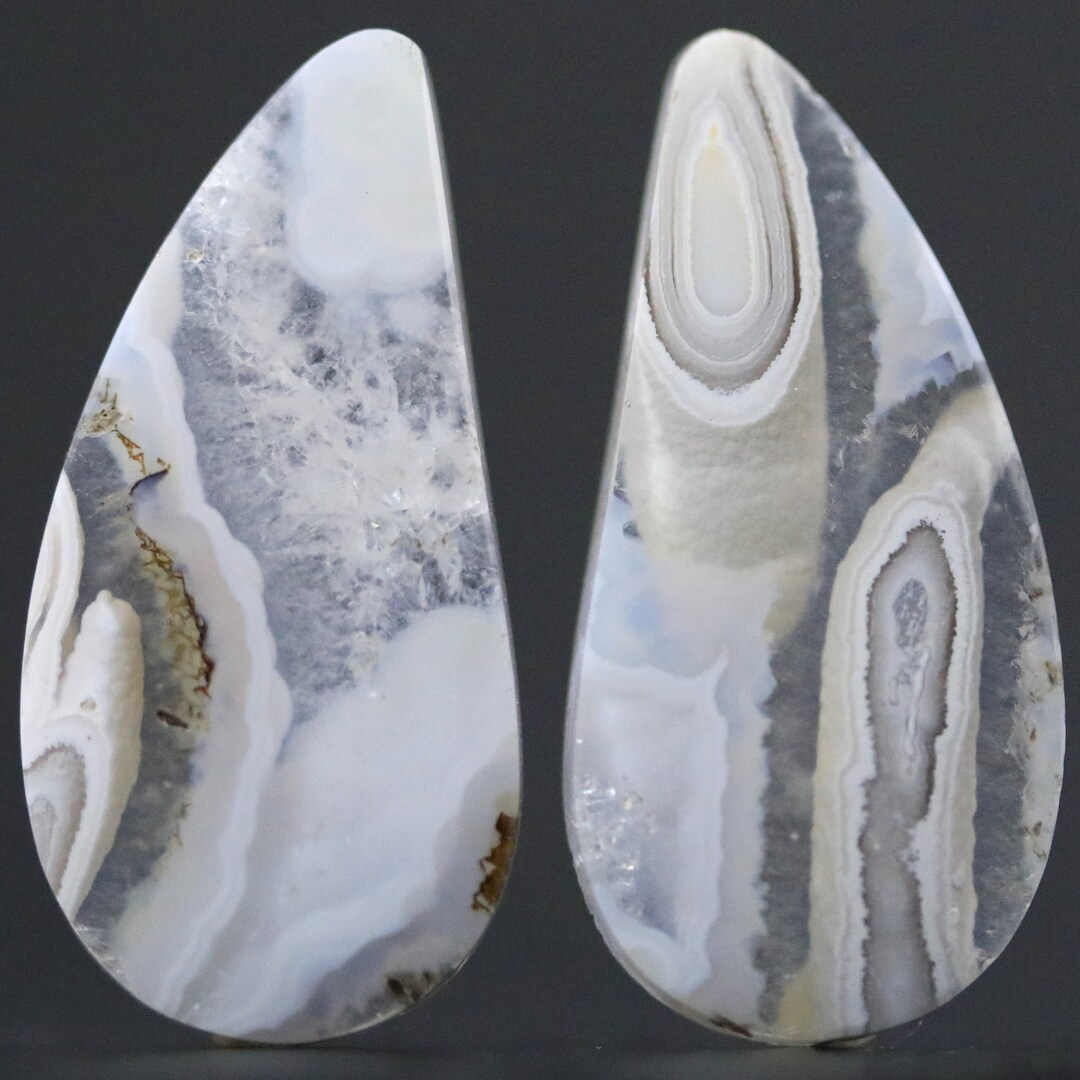 Tubular Agate Quartz With Touches of Blue Chalcedony Amazing Specimen ...