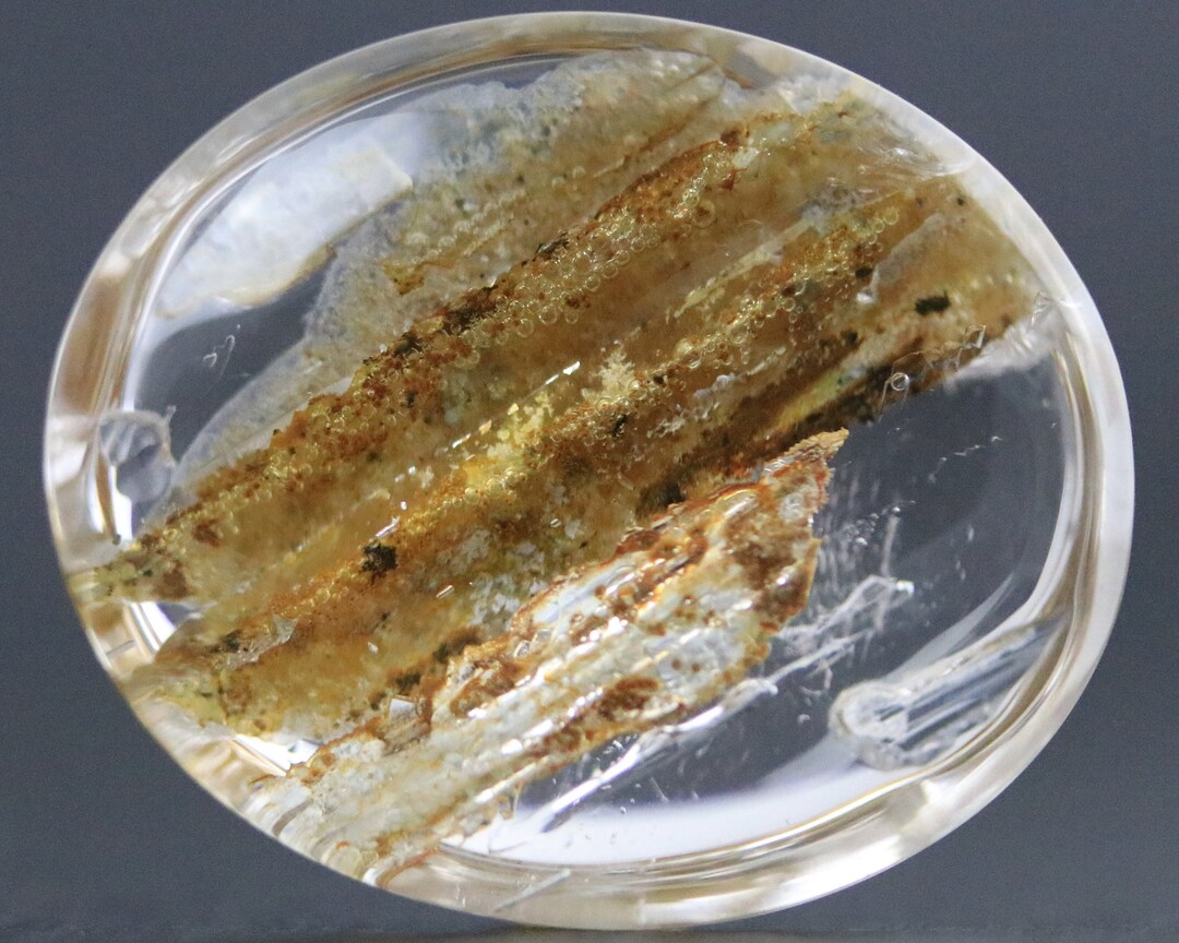 Beautiful Inclusions Golden Lodolite Natural Crystal Included Quartz ...
