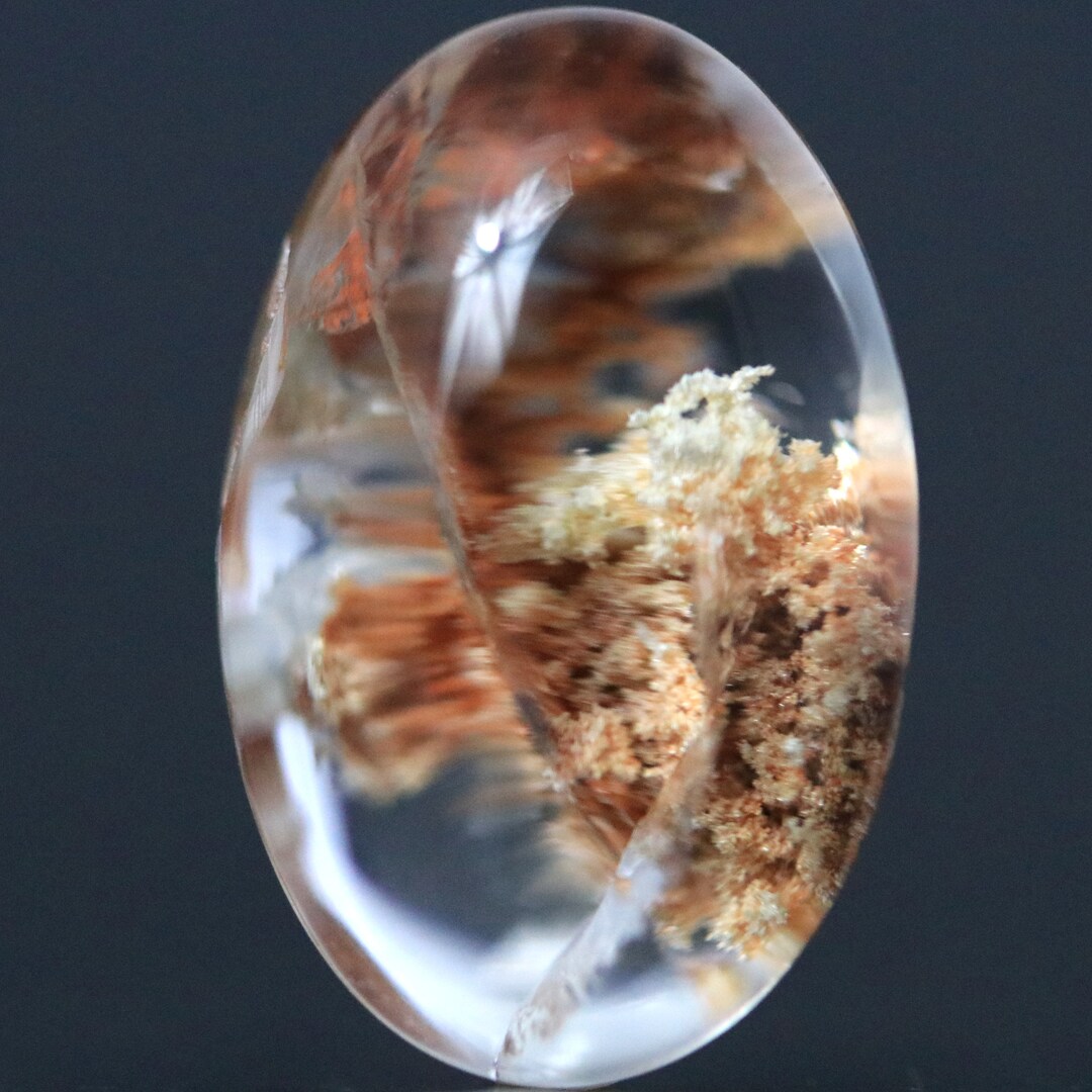 Garden Quartz Lodolite High Refractive Gemstone Crystal Hand Cut and ...