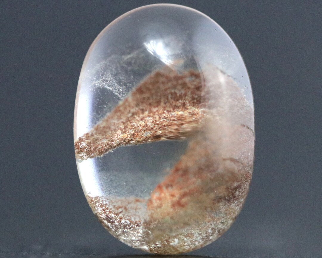 Phantom Quartz Gemstone Polished Cabochon Lodolite Untreated All ...