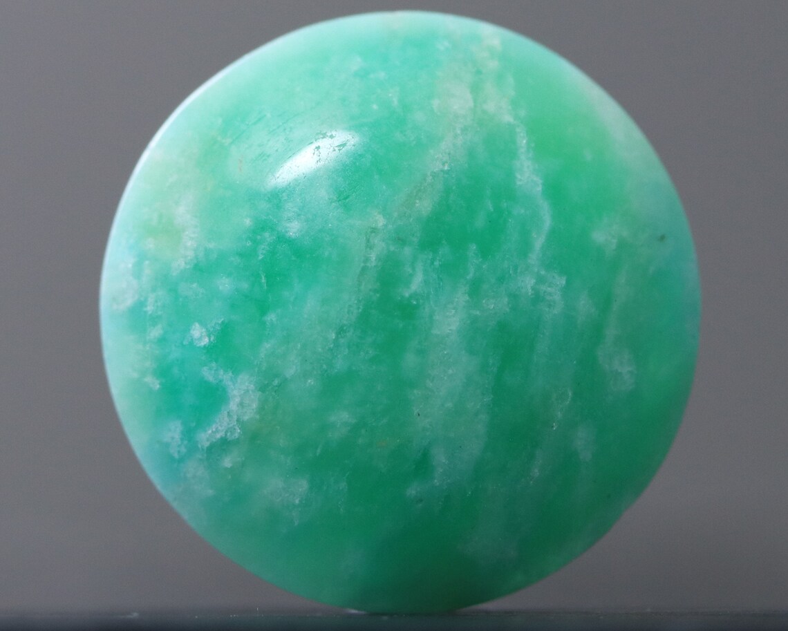 Natural Amazonite Gemstone Sea Green Stone Cabochon - Etsy