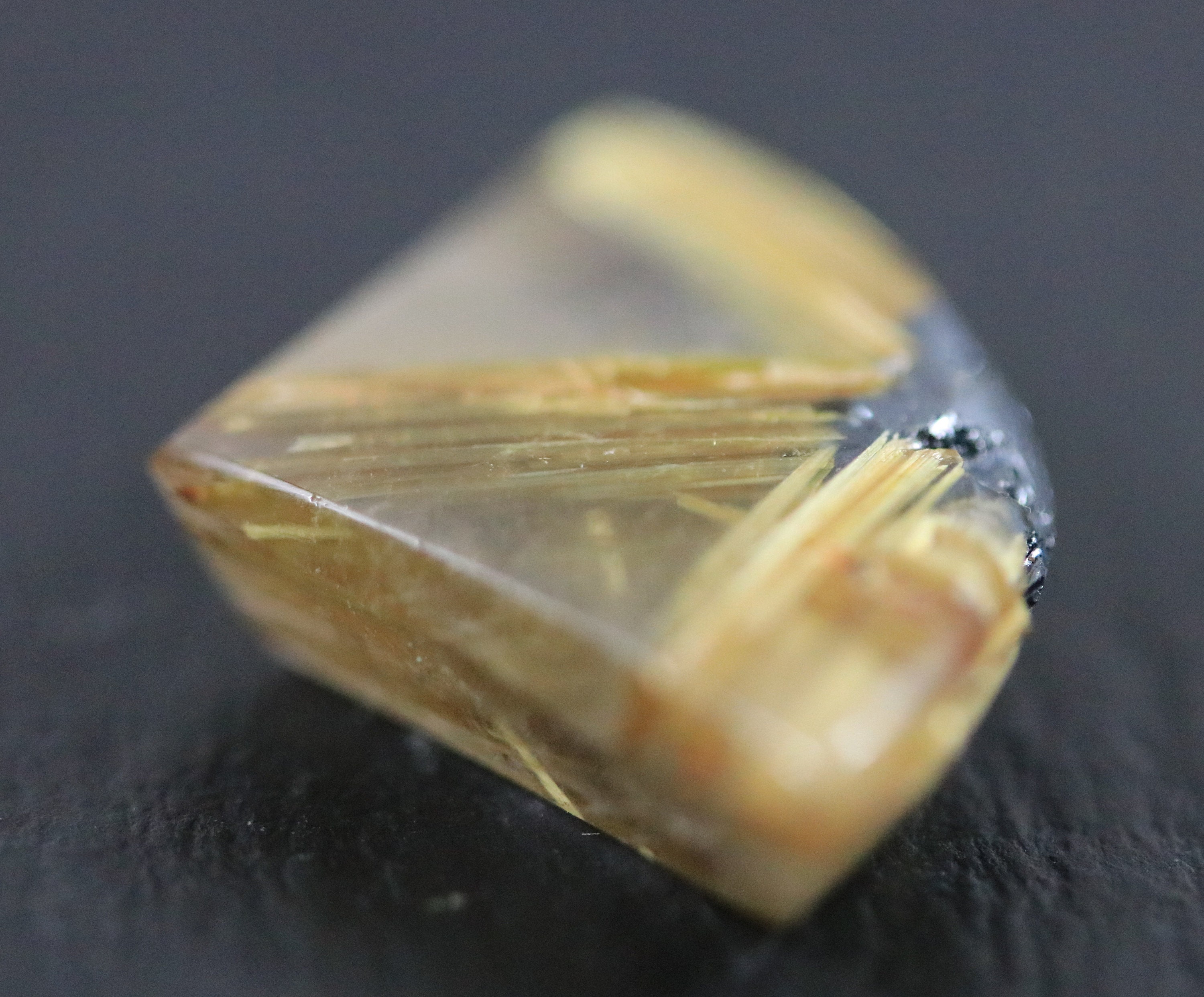 Gold Star Rutile Venus Hair Included Golden Rutilated Quartz Gemstone ...
