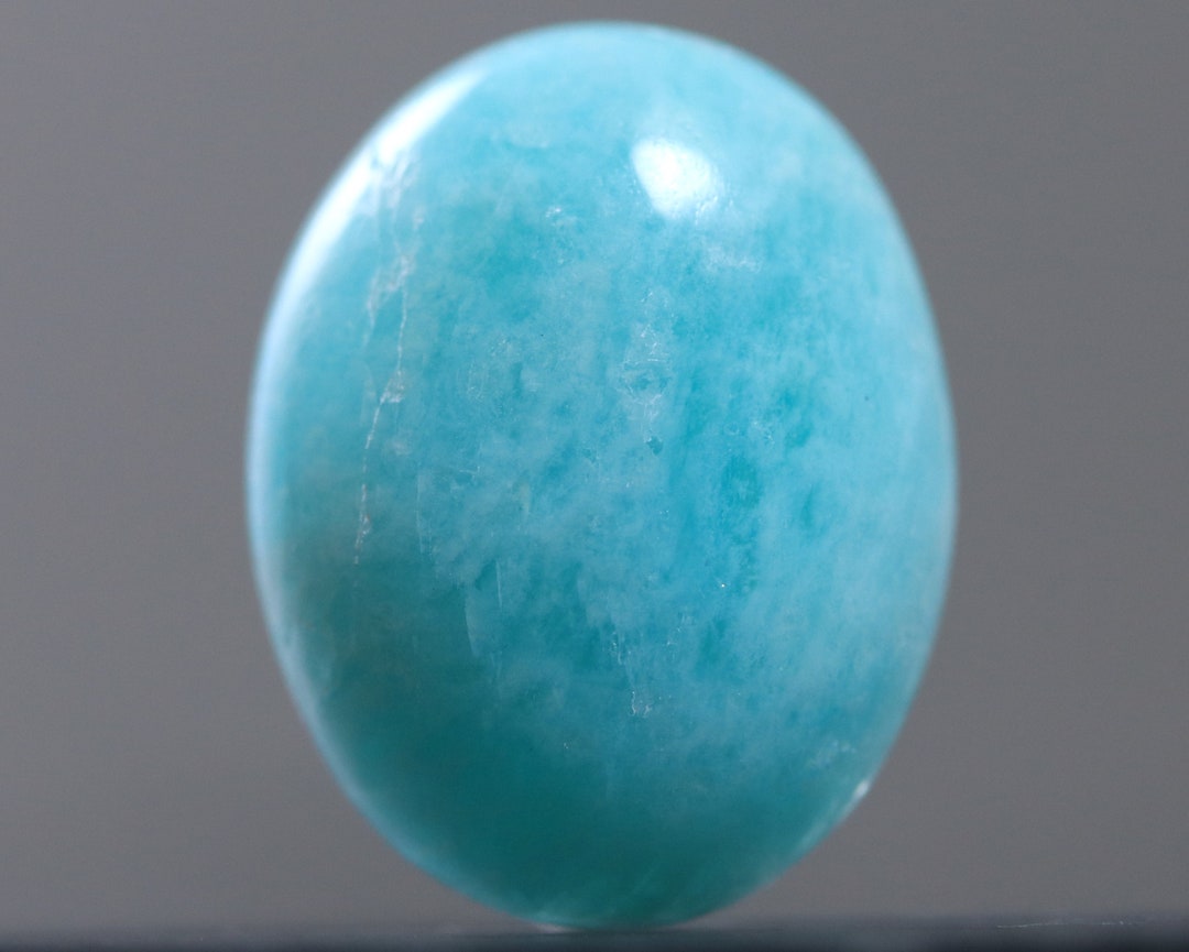 Cabochon Amazonite Gemstone Sea Green Beautiful Stone - Etsy