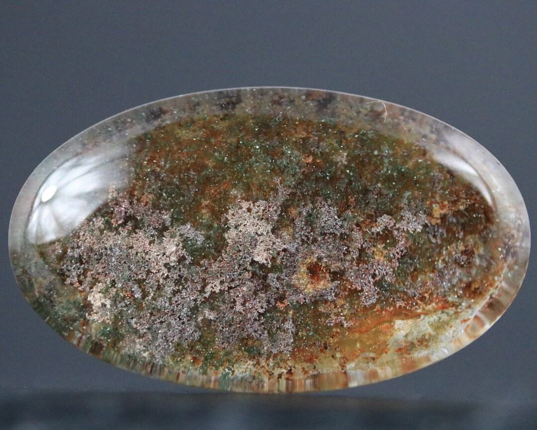 Underwater Scene Beautiful Gem Lodolite Crystal Stone Included Quartz ...