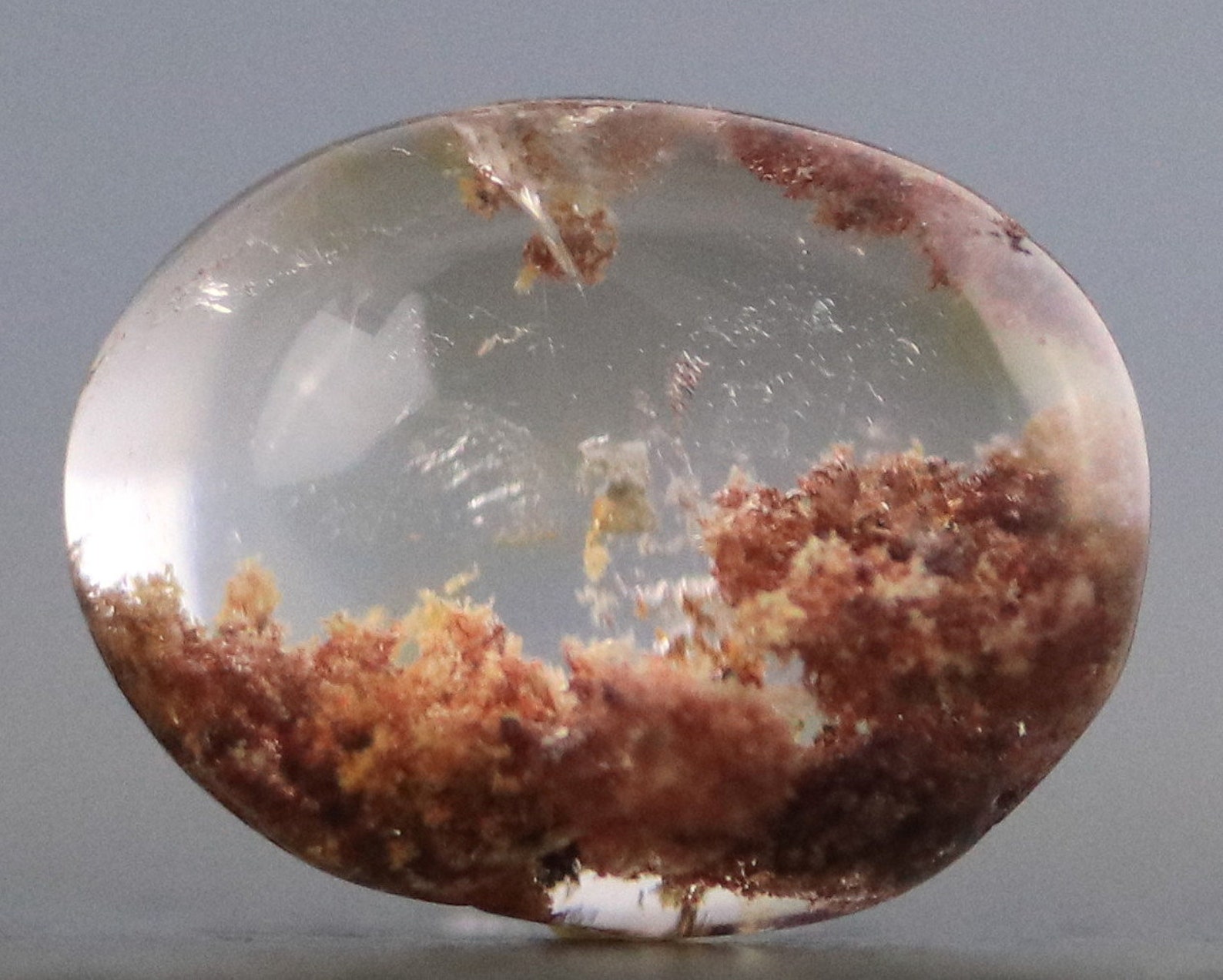 Gemstone Included Quartz Refractive Crystal Stone Cabochon - Etsy