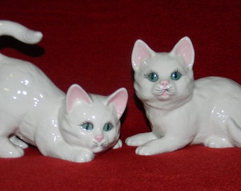 Ceramic cat figurine | Etsy