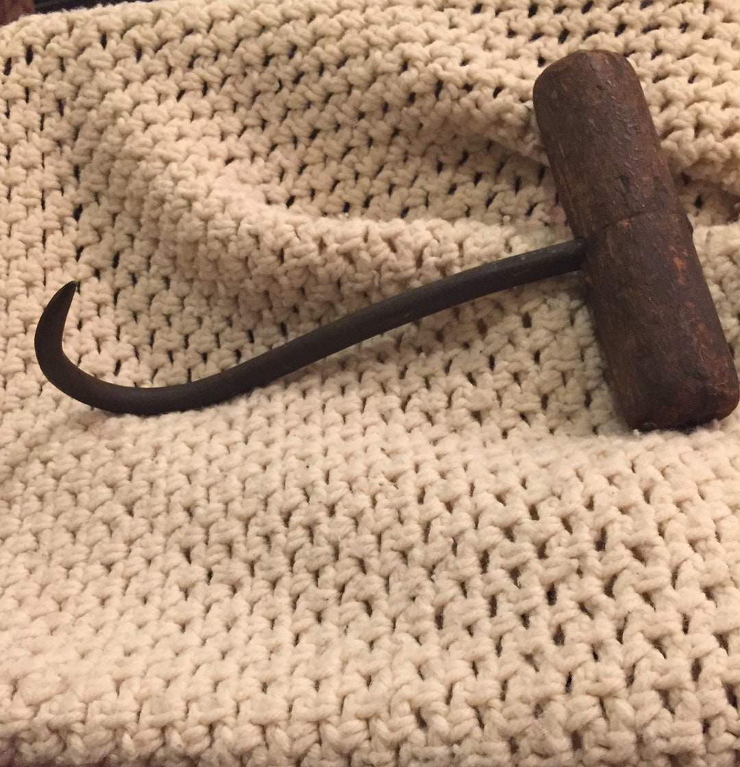 Bx ONE Rustic Primitive Hay Hook Meat Hook Vintage Farm Tool - Etsy
