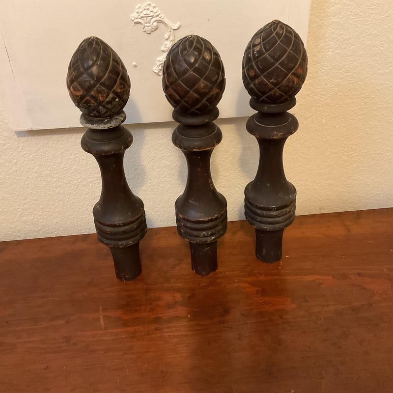 Bed Post Finials - Etsy