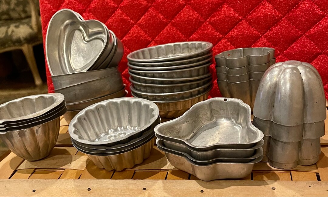 Small Vintage Aluminum Kitchen Molds Your Choice Shapes Styles Not New ...