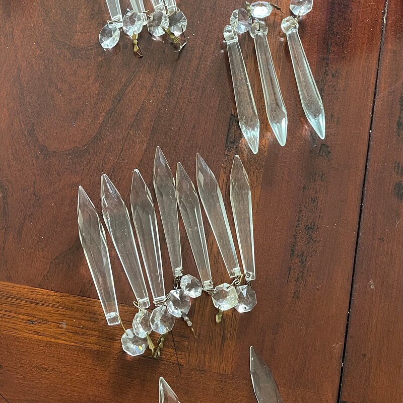 Antique Crystal Prisms - Etsy