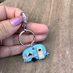 Cute Camper Keychain, Vintage Camper Key Chain - Etsy