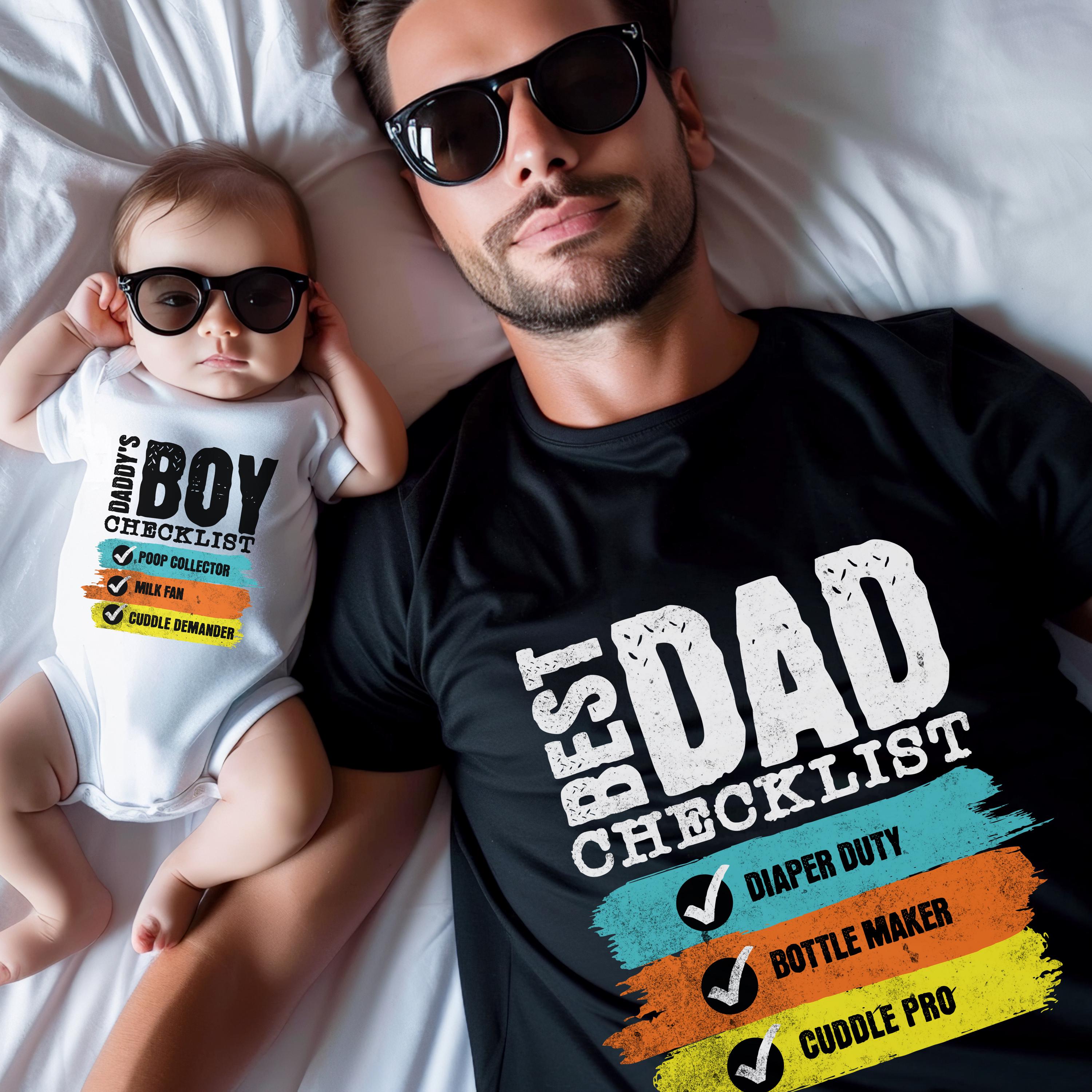 Custom Dad and Baby Matching Bodysuit, Personalized Daddy and Daughter ...