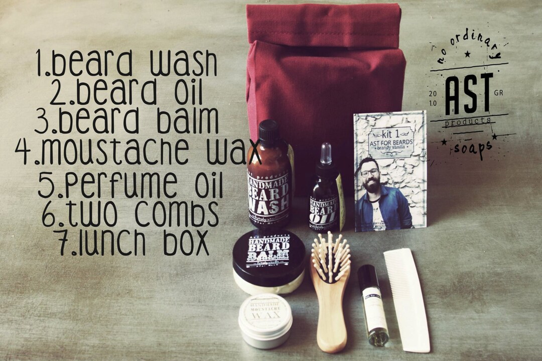 BEARD KIT. Organic & Handmade. Beard Wash. Beard Oil. Beard Balm ...