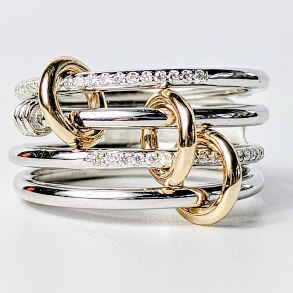 Connected Ring - Etsy