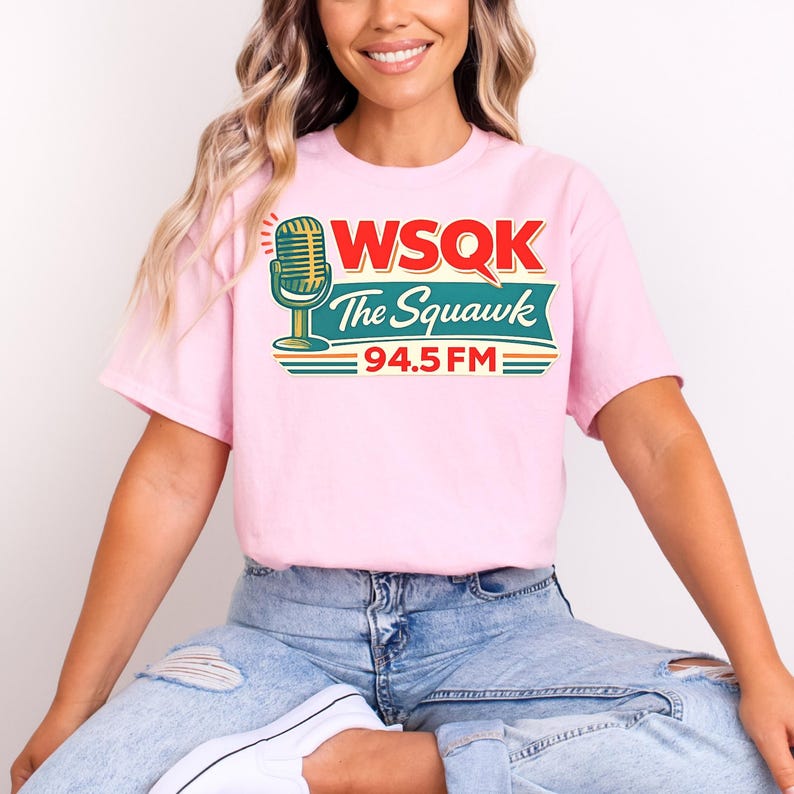 WSQK the Squawk Shirt, Lucas Quote Movie Vintage Sci-fi 80s Nostalgic ...