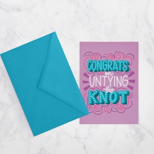 Funny Divorce Congratulations Card: Celebrate Freedom and Happiness ...