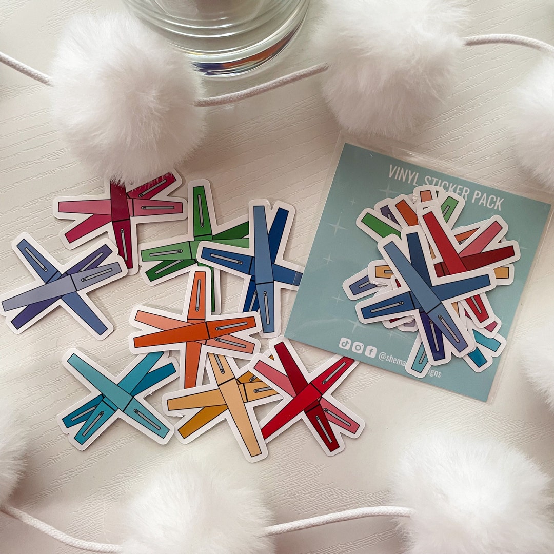 Flair Pen rainbow Sticker Pack - Etsy