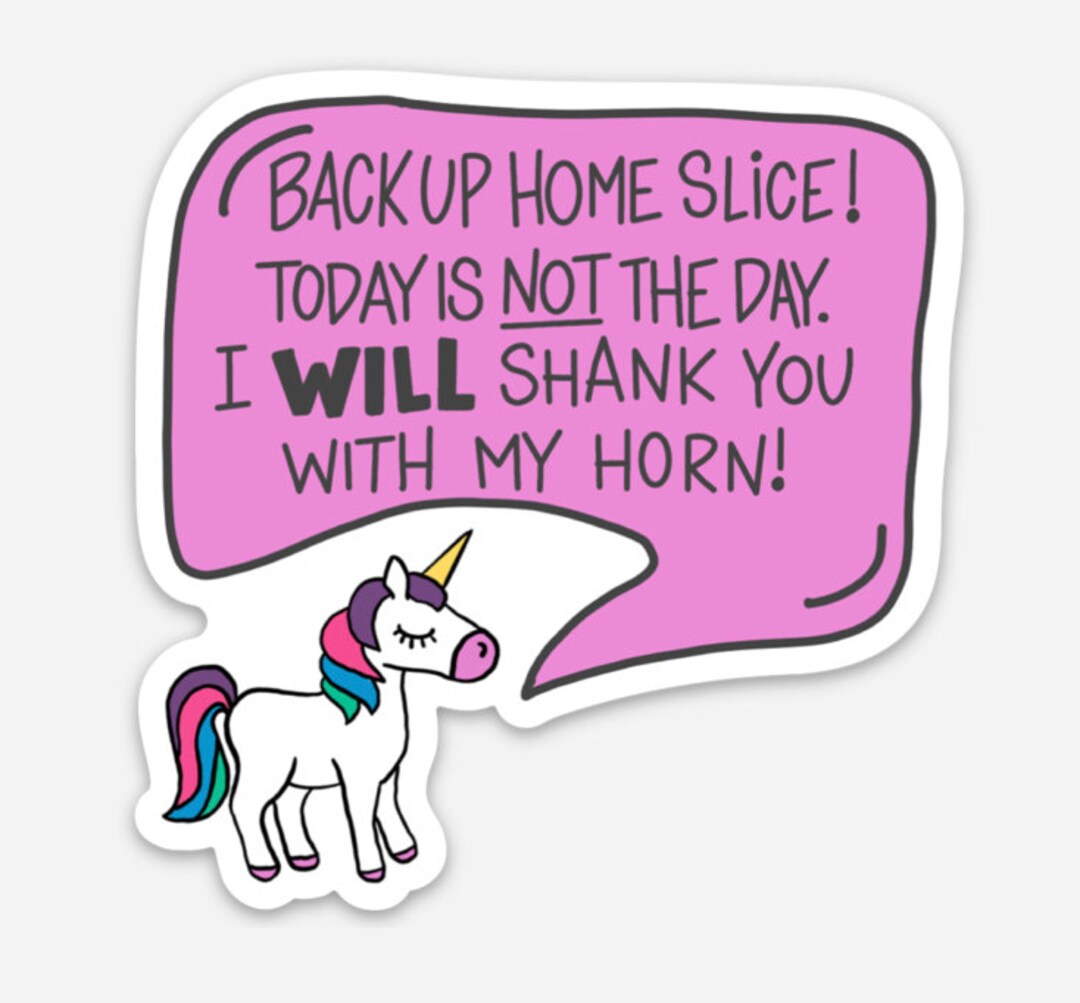Unicorn I Will Shank You With My Horn 3 Vinyl - Etsy