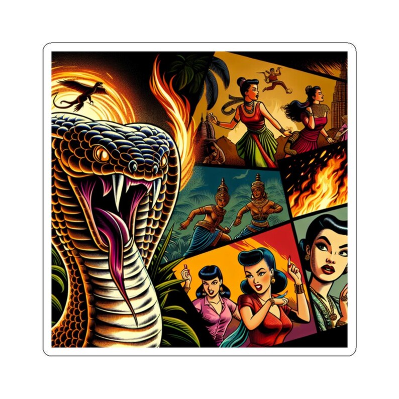 Cobra Strike Adventures, Kiss-cut Stickers, Damsels in Distress, No ...