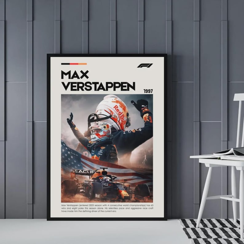 Formula 1 Driver Posters, HD Racing Art Prints (digital Download ...