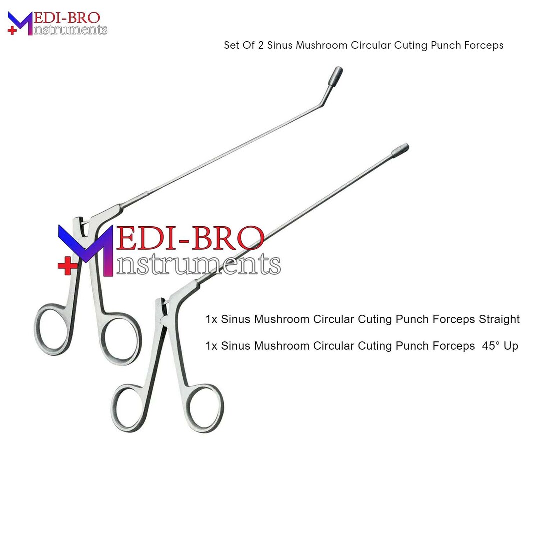 Sinus Forceps Set OF 2 Pcs Mushroom Cuting Punch Fess ENT - Etsy