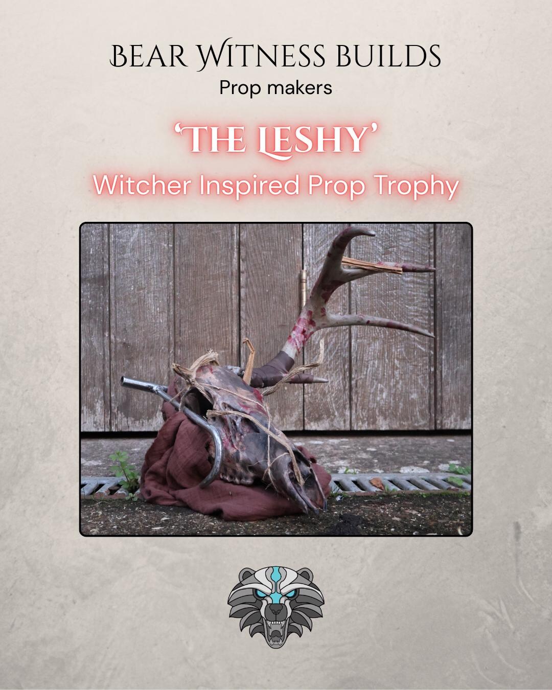 Fan-made, Custom 'leshy' Witcher-inspired Leshen Monster Trophy - Etsy