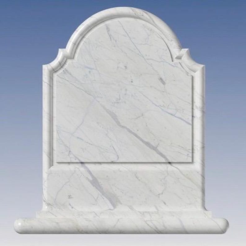 Tombstone STL File for CNC and 3D Print Halloween Gravestone 3D Relief ...