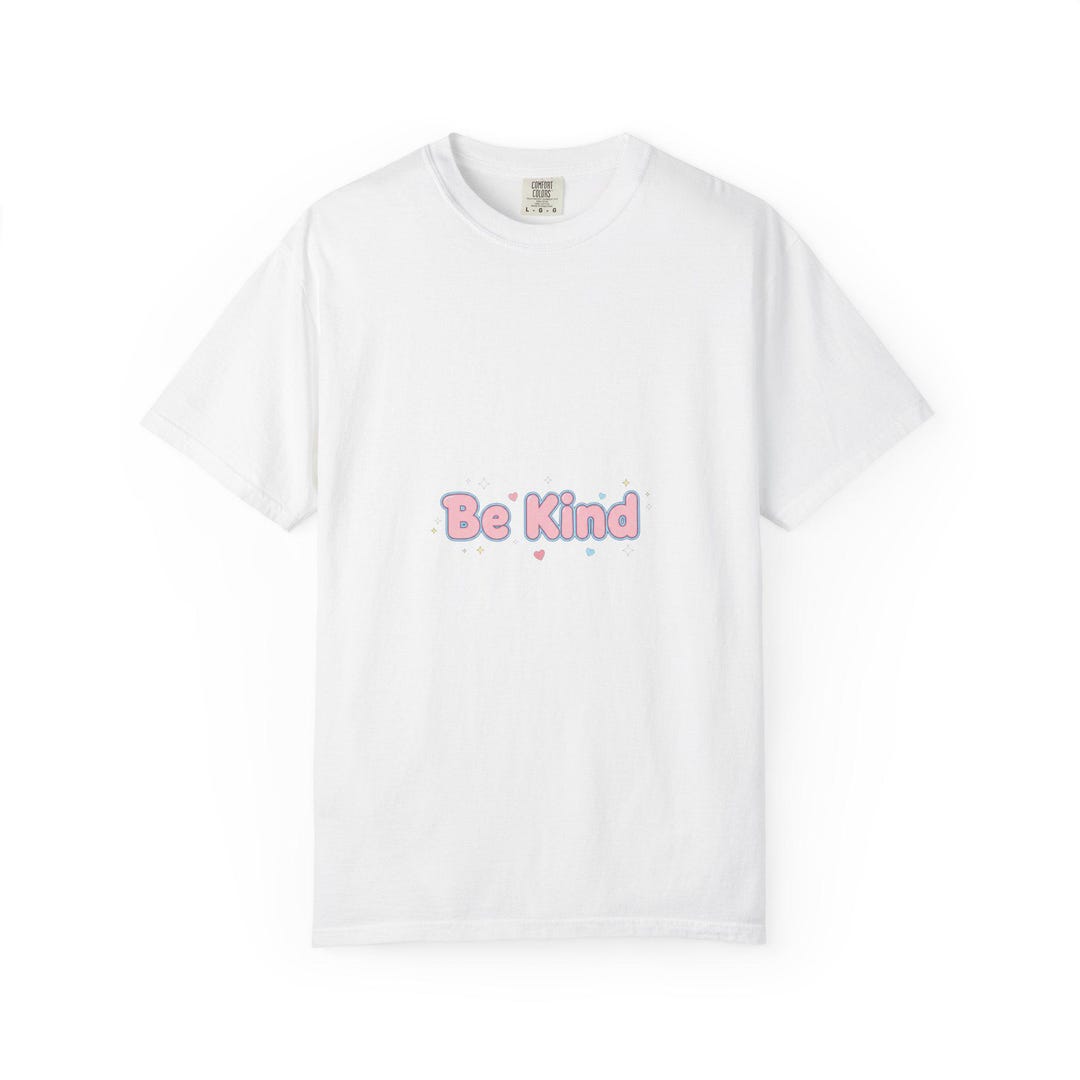 Be Kind Pastel Text T-shirt | Positive Message - Etsy