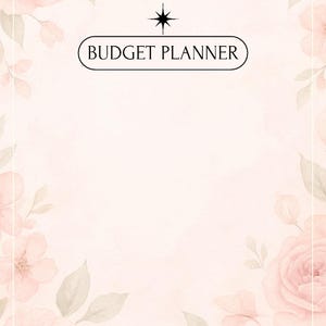 A Printable Budget Planner to Track Income, Expenses, Savings + Monthly ...