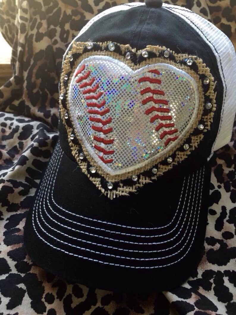 Sports heart cap | Etsy