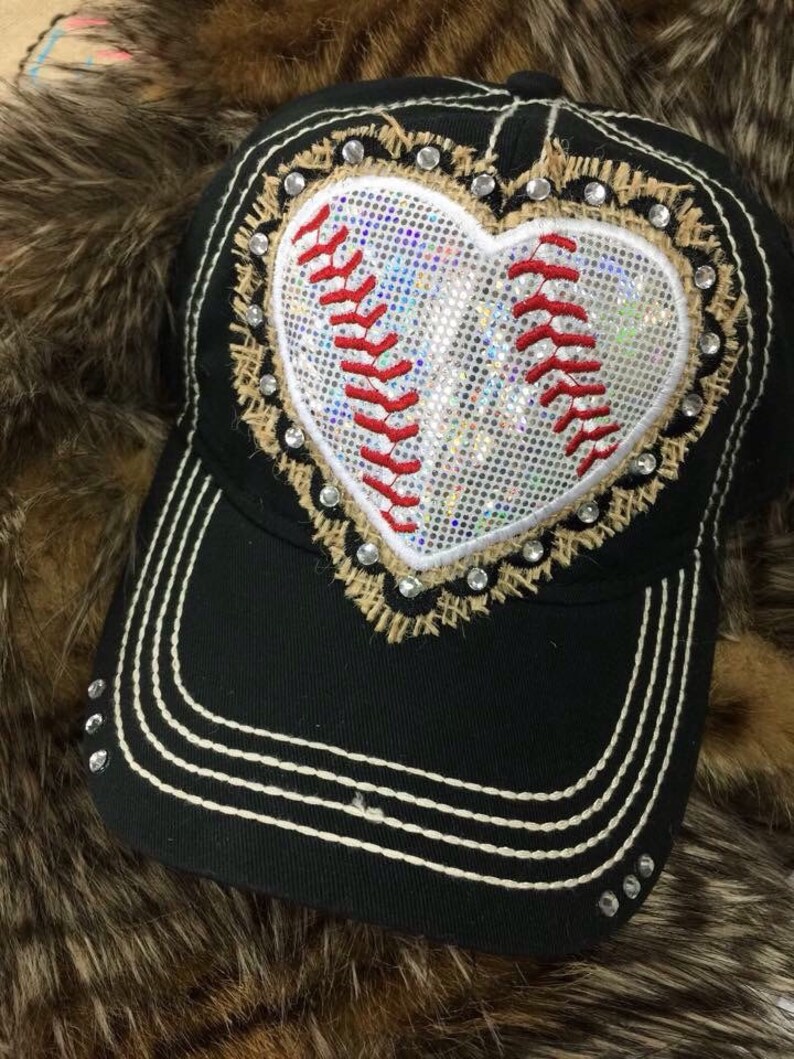 Sports heart cap | Etsy