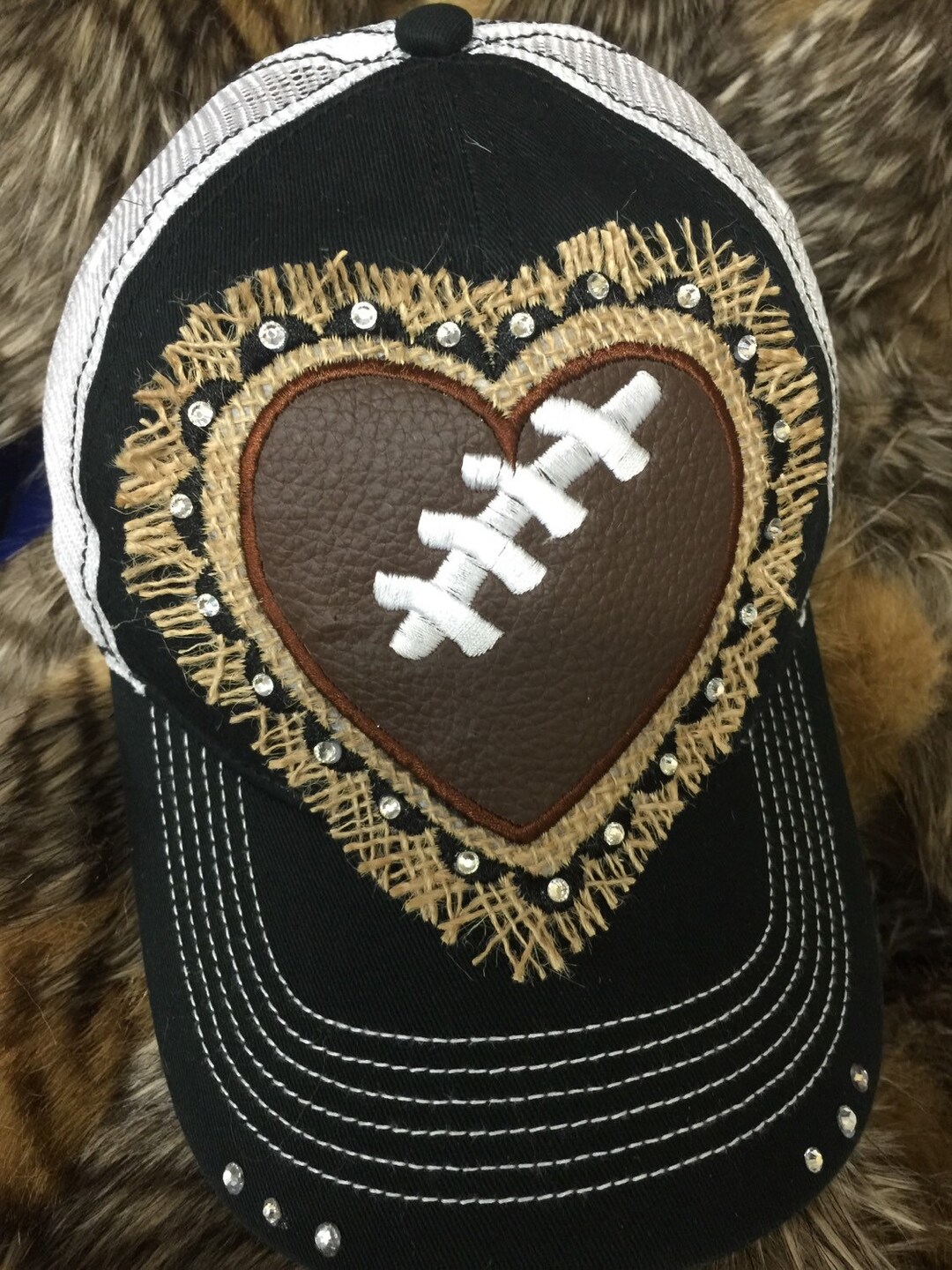 Sports Heart Cap - Etsy