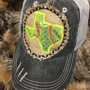 Texas Baseball Cap - Etsy