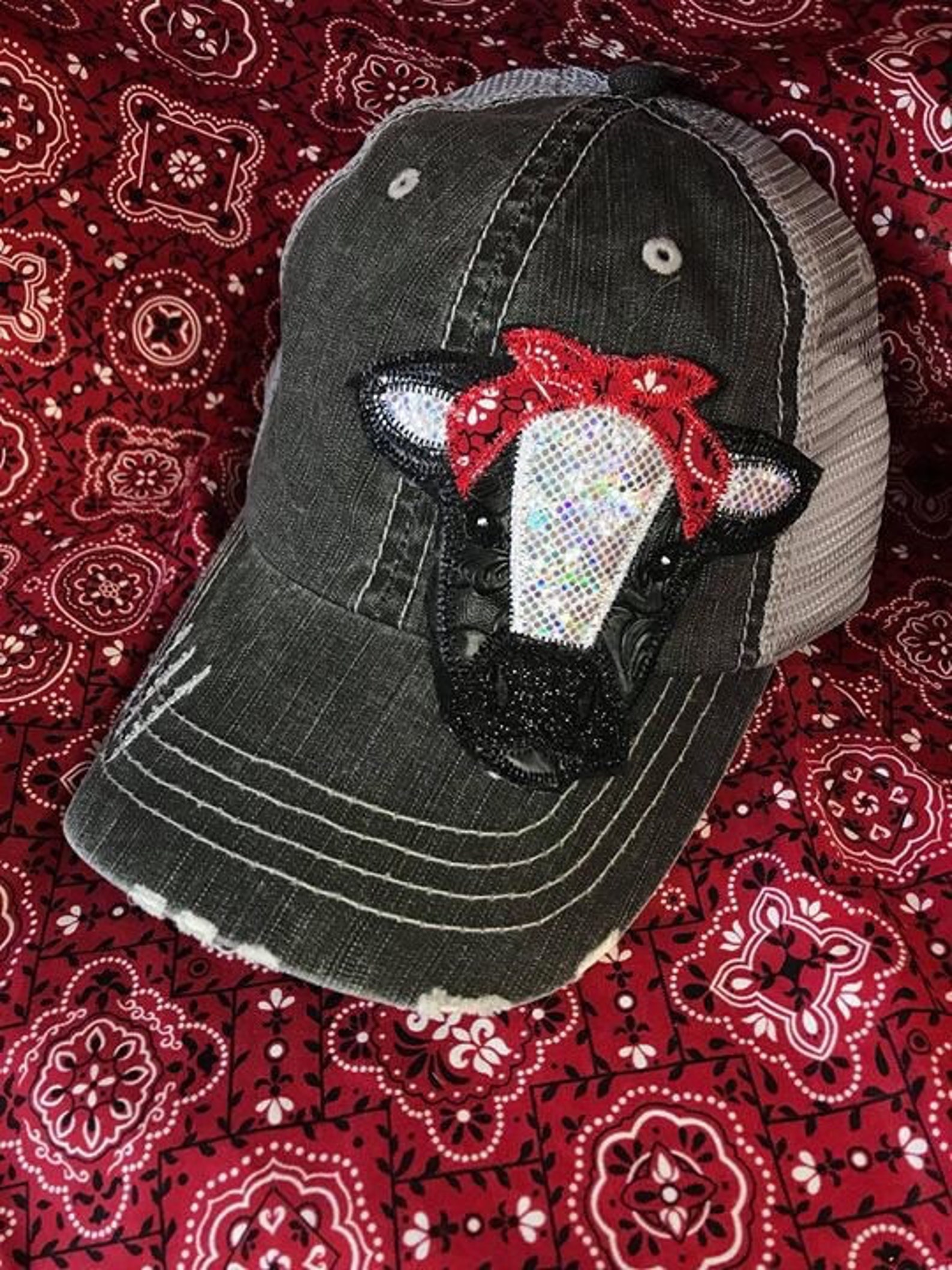 Funky heifer hat | Etsy