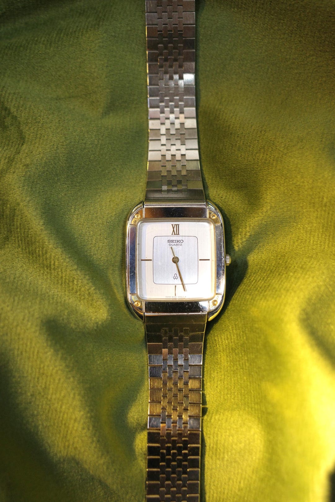 Seiko White Face Tank Men Watch 6030-5370 - Etsy