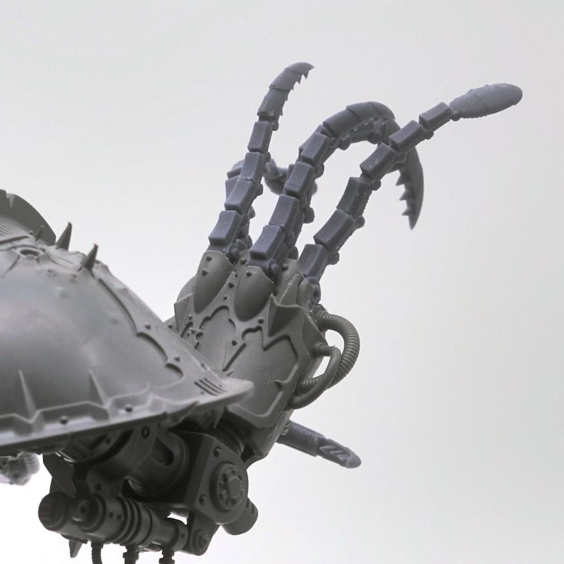 Poseable Mechanical Tentacles STL Files for War Machines (Digital ...