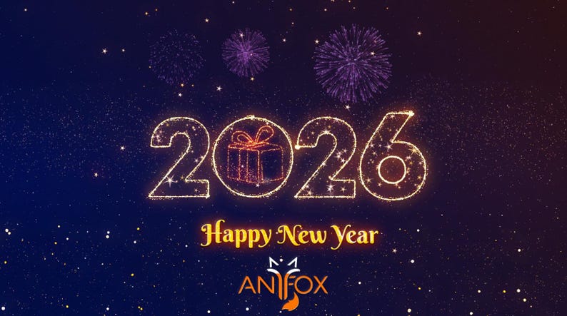 Happy New Year 2026 | Celebration Video | Festive Animation | Holiday ...