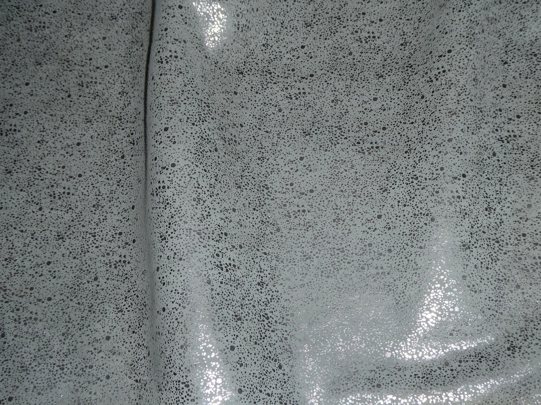 GUNMETAL SPLATTER 12"x12" Iridescent Metallic Splatter on Smoke Gray ...