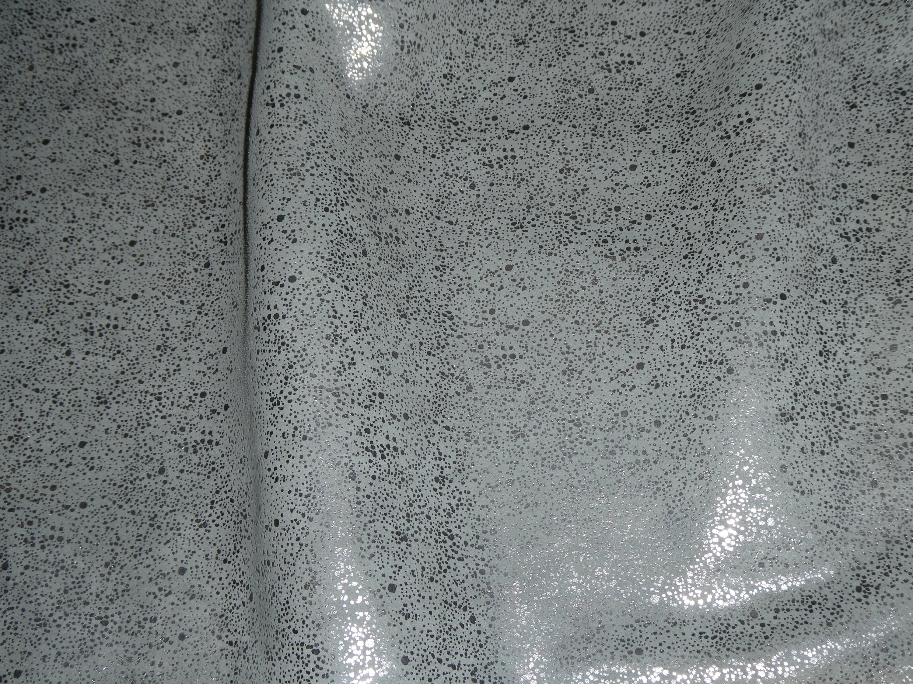 GUNMETAL SPLATTER 8x10 Iridescent Metallic Splatter on Smoke Gray (see ...